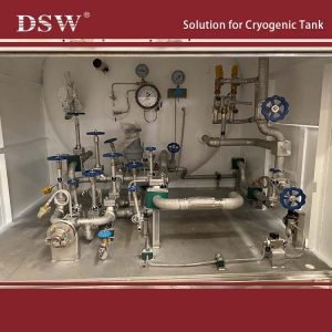 Cryogenic storage tanks, LOX storage tank, LN2 storage tank