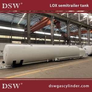 Tanker Semi Trailer for LNG, LOX, LN₂ | Cryogenic Transport